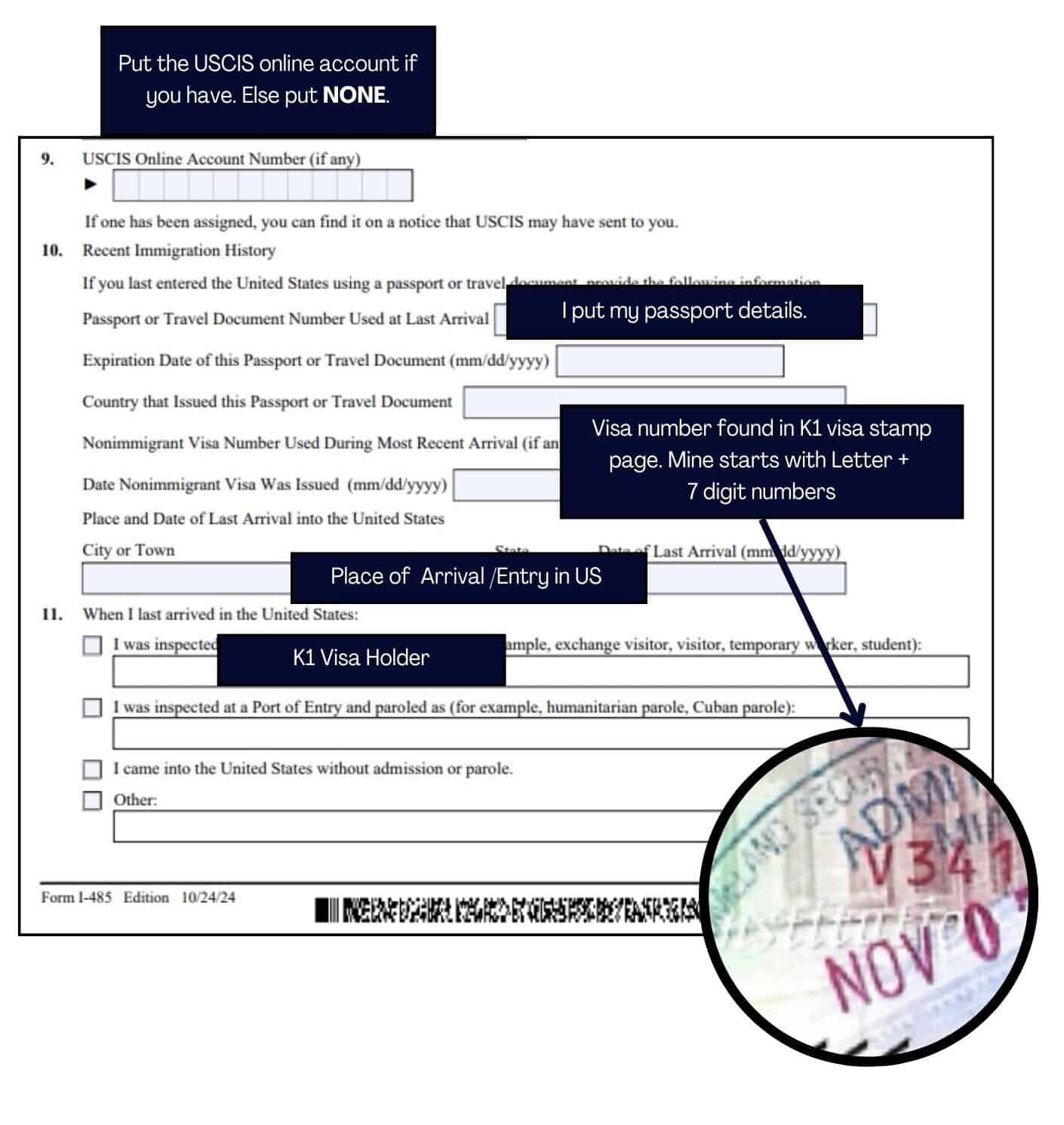 I-485 Application Guide: How to Fill Out the Adjustment of Status Form
