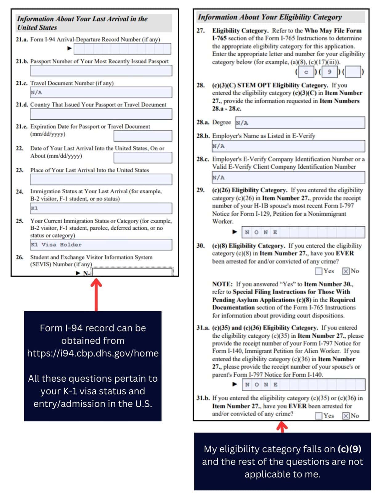I-765 Application Guide: How to Fill Out the Work Authorization Form ...